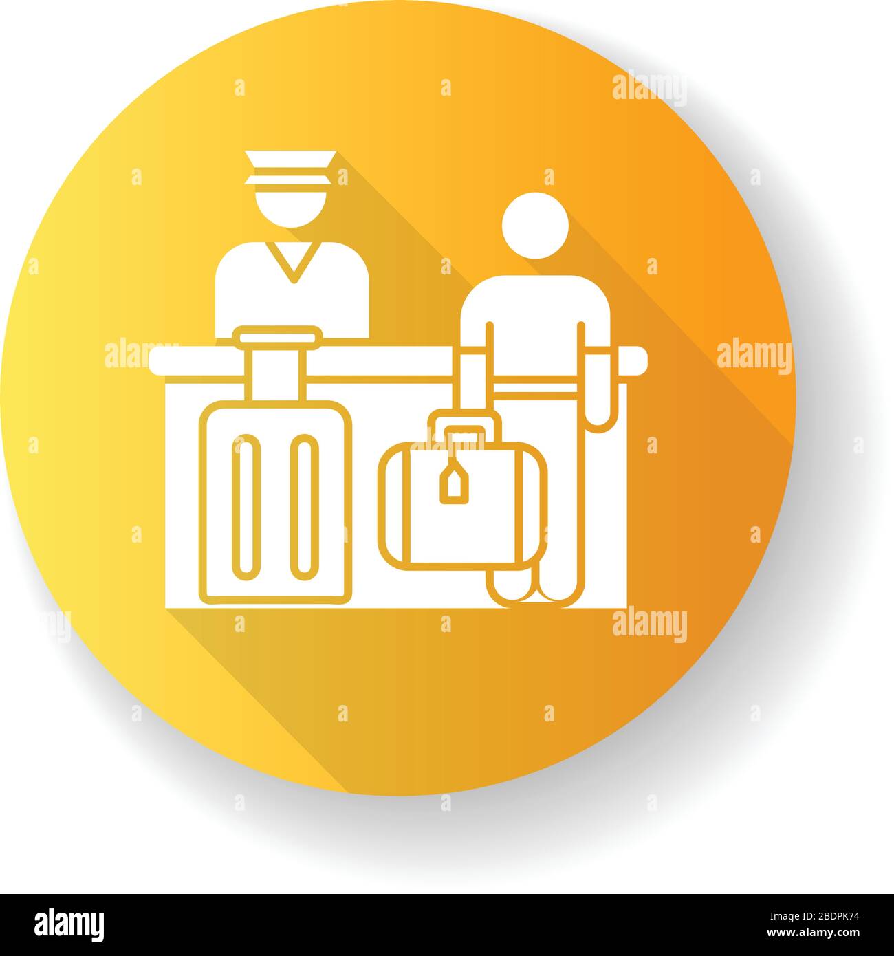 Checkin checking in check in Stock Vector Images - Alamy