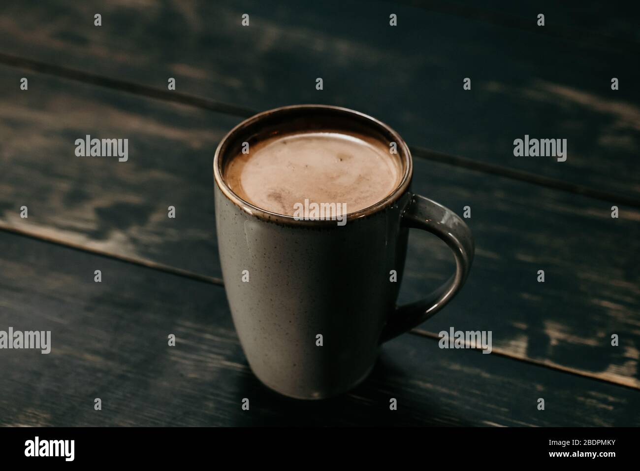 A cup of americano coffee close up photo Stock Photo - Alamy