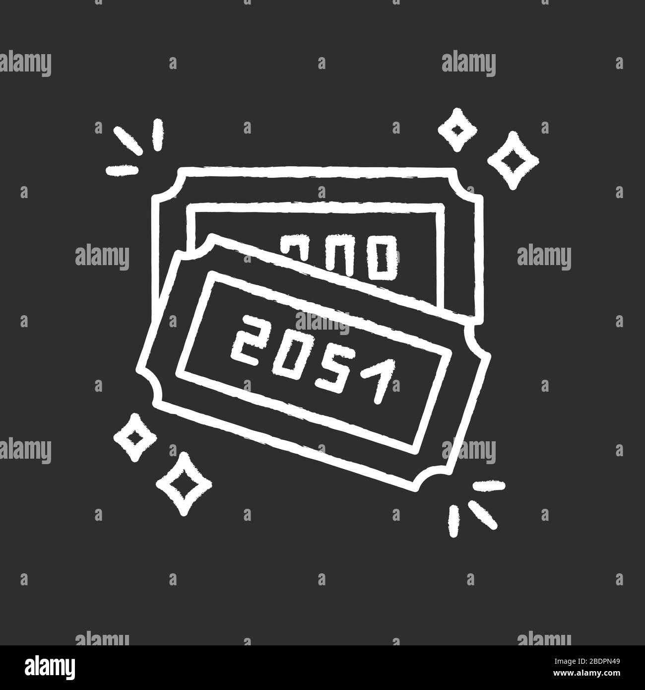Raffle ticket numbers Black and White Stock Photos & Images - Alamy