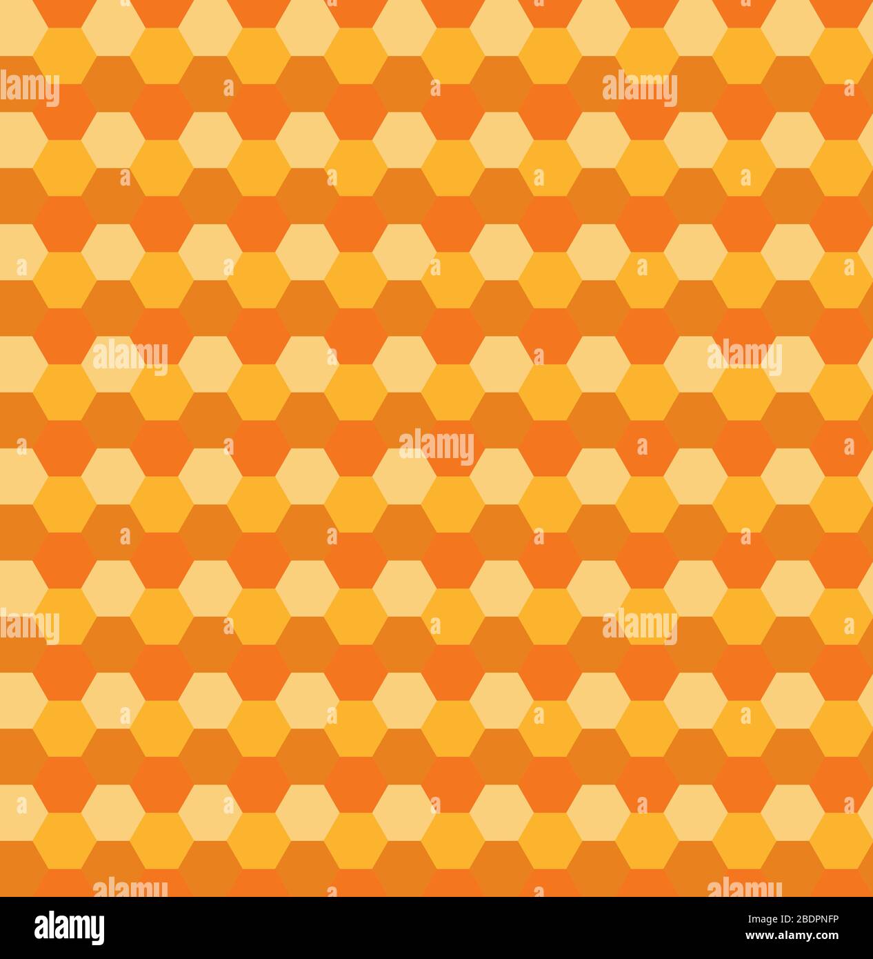 Bee honeycomb seamless pattern, art honey texture Stock Vector Image ...