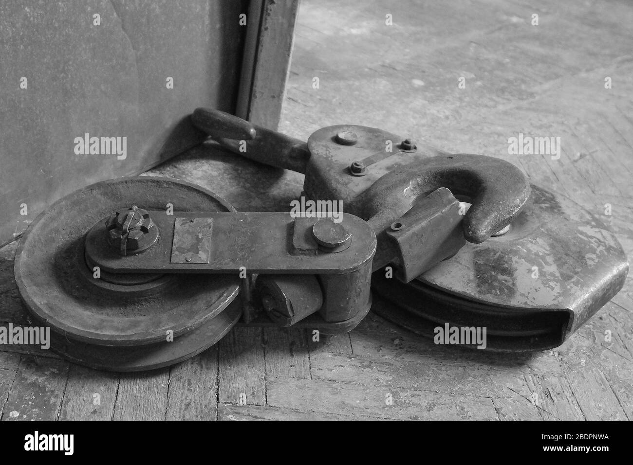 Heavy duty hook Black and White Stock Photos & Images - Alamy
