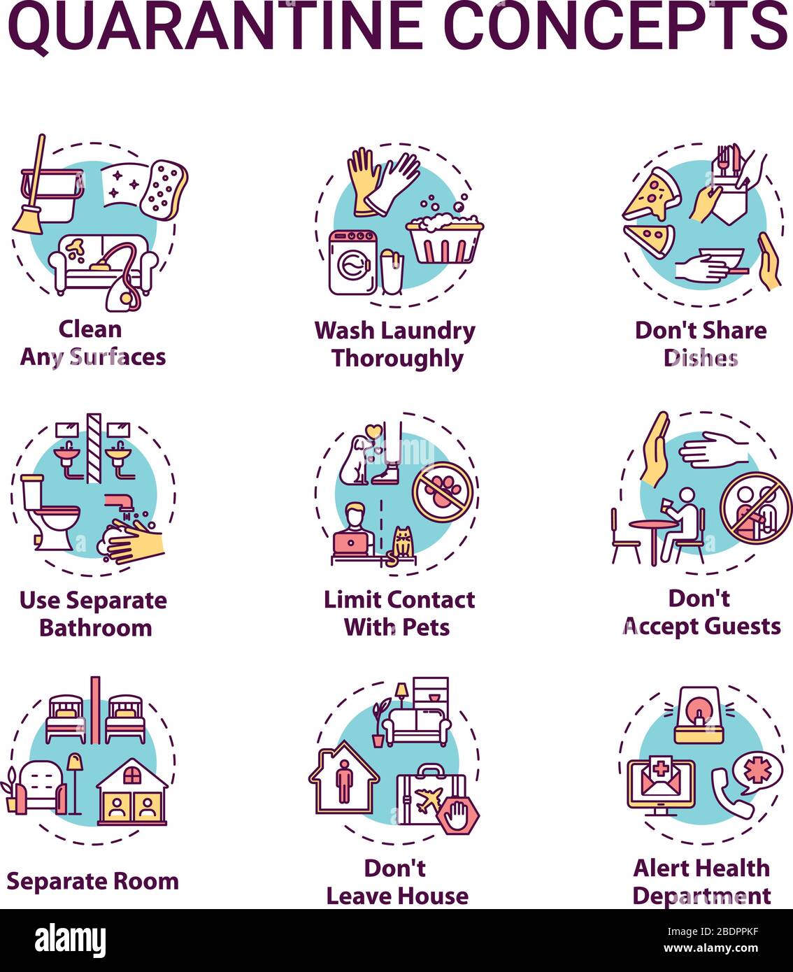 Guests leave Stock Vector Images - Alamy