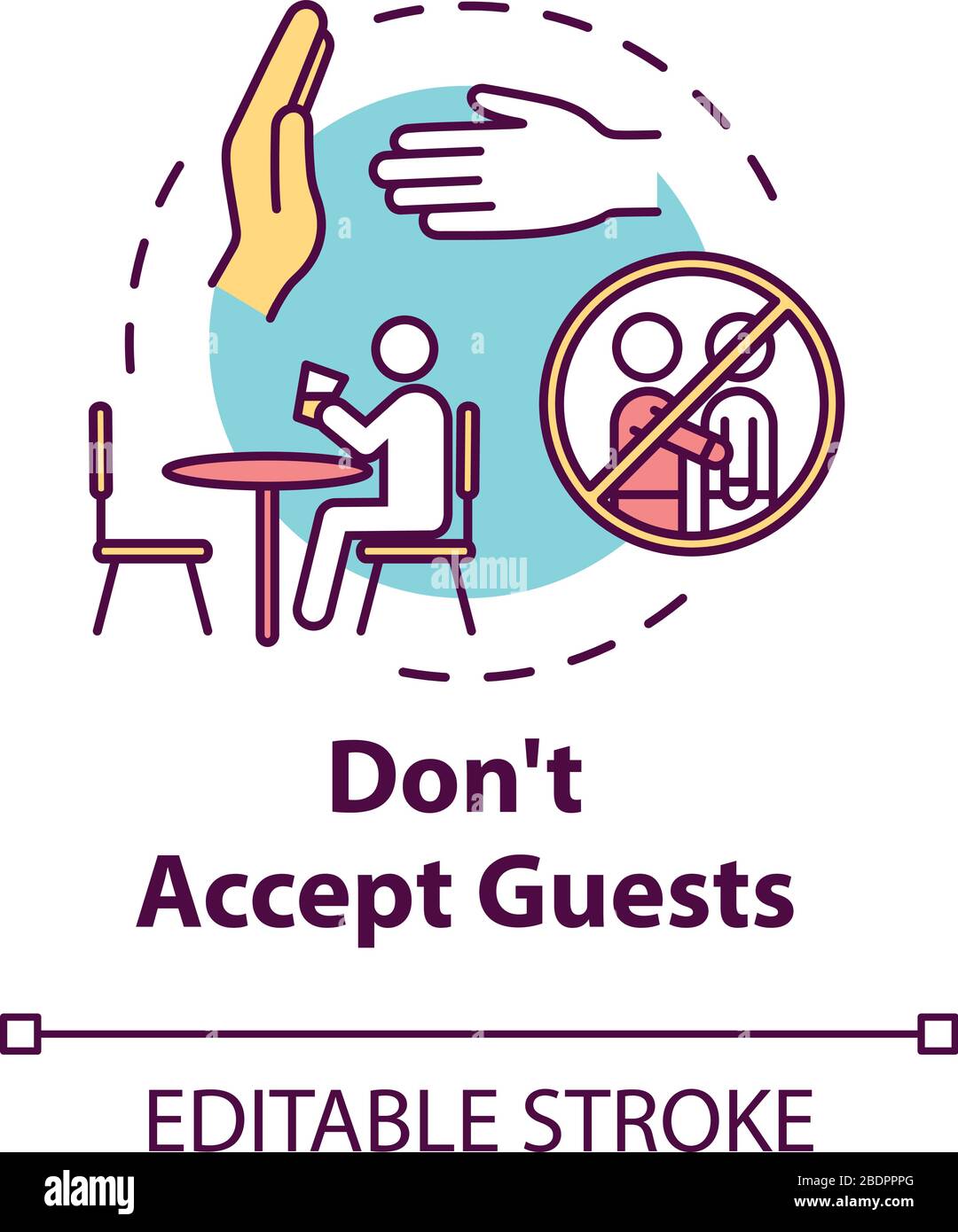 Guests visitors guest visitor Stock Vector Images - Alamy