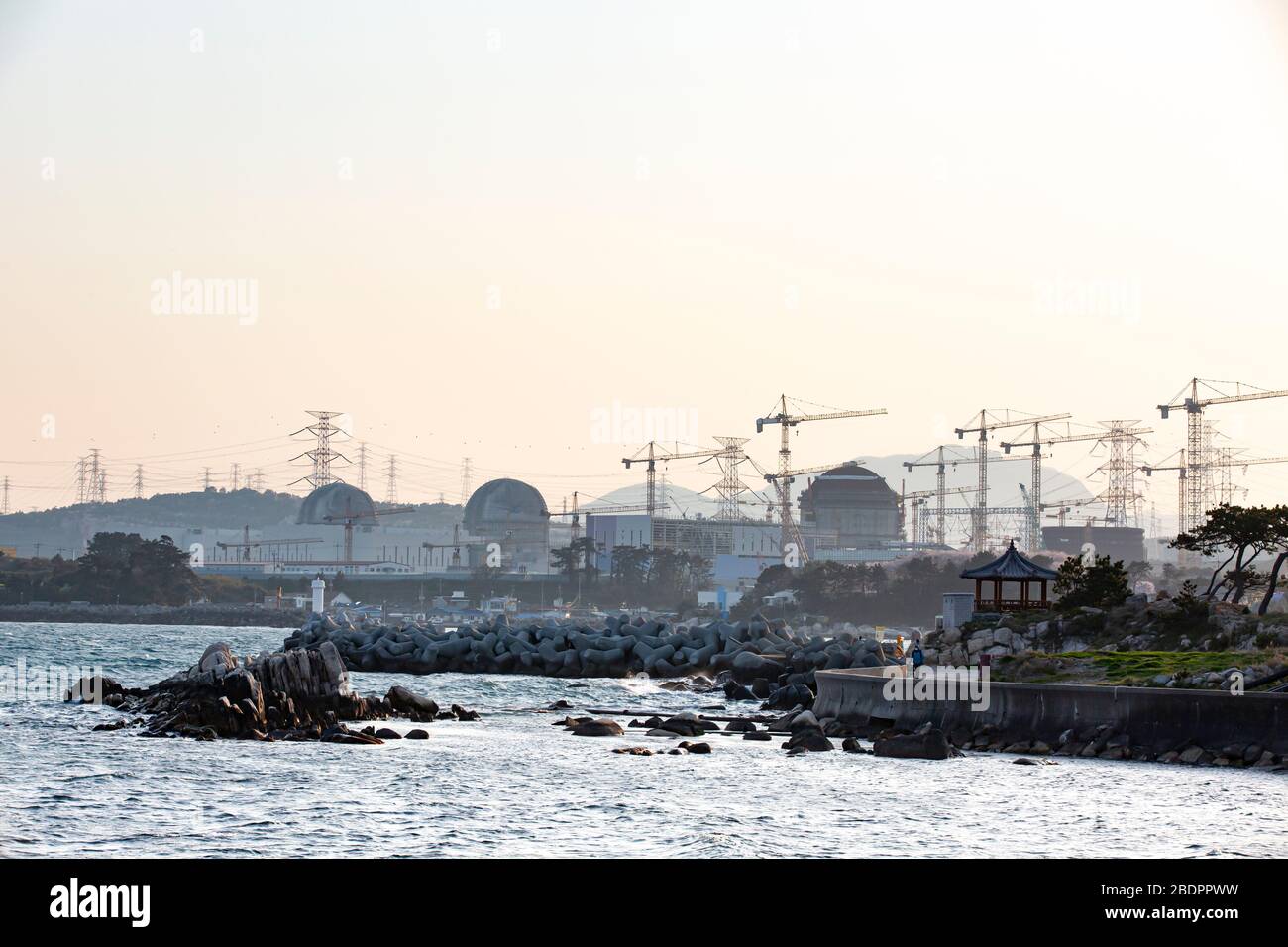 Saeul Nuclear Power Plants in Korea Stock Photo - Alamy