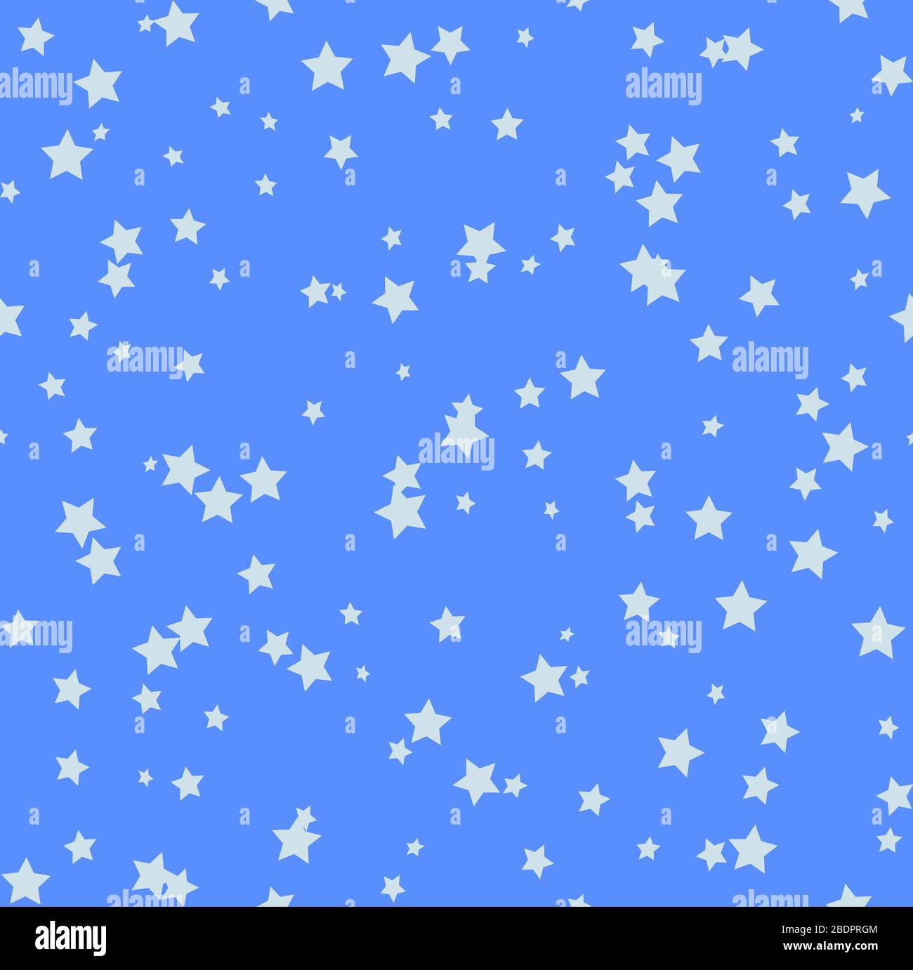 Nice cartoon star pattern with different stars icons on dark background ...