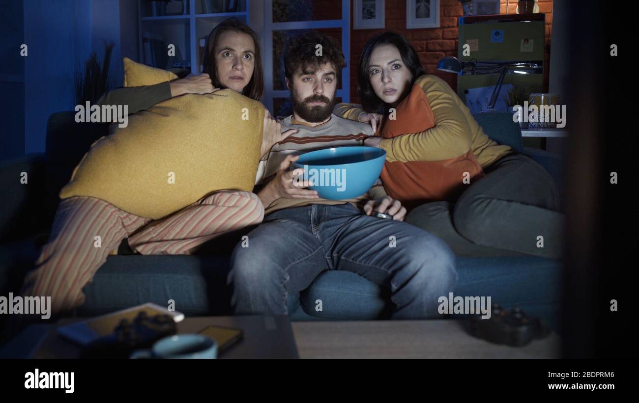 Terrified sofa hi-res stock photography and images - Alamy