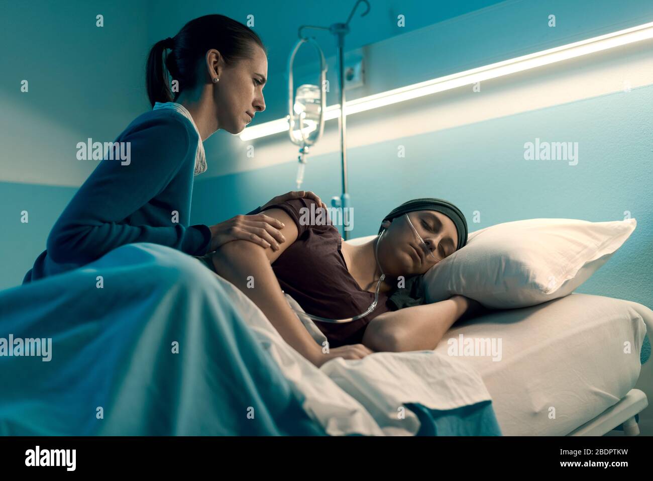 Sick friend hi-res stock photography and images - Alamy