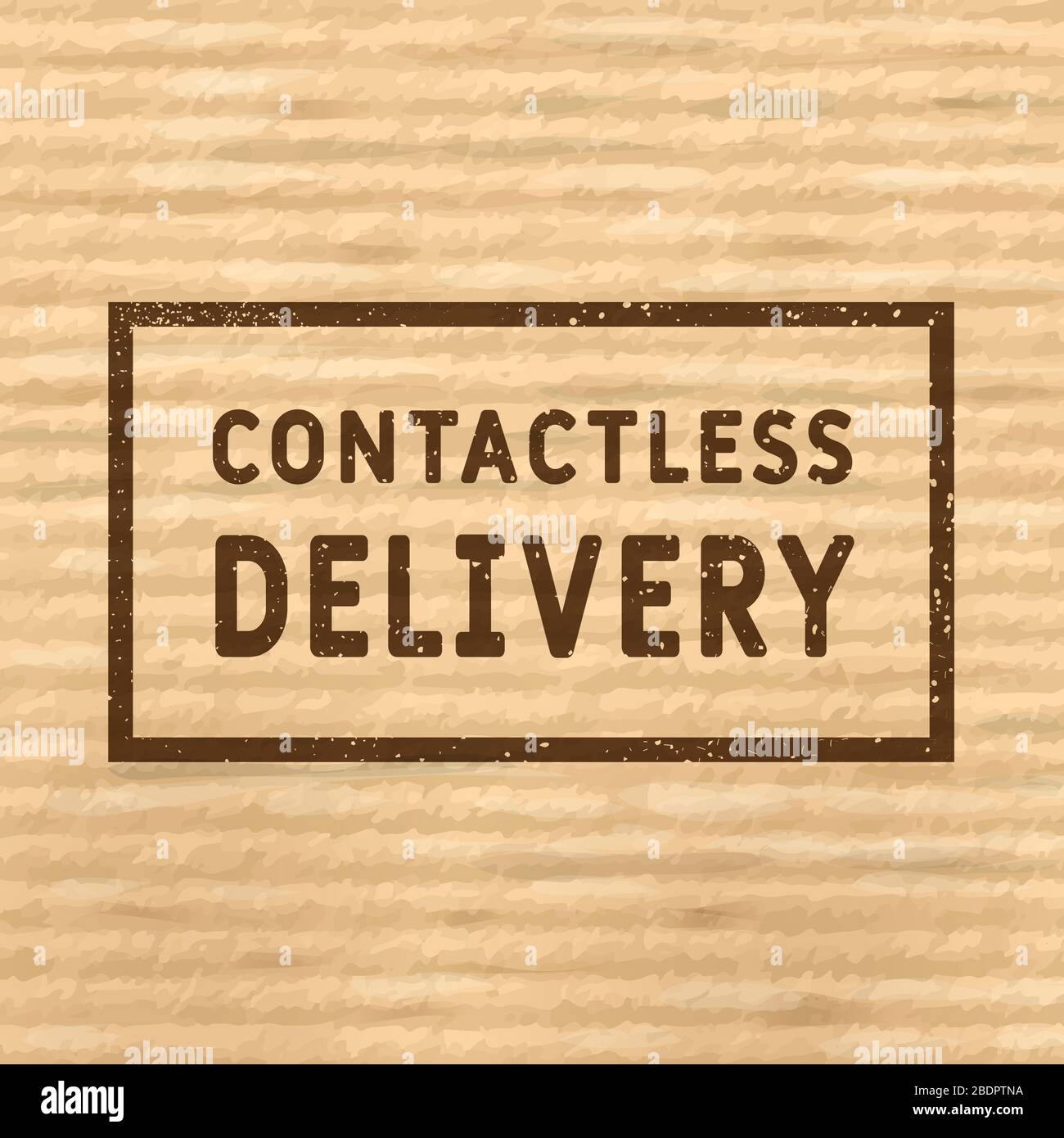 Delivering food covid Stock Vector Images - Alamy