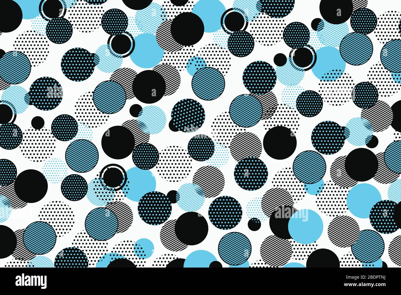 Abstract black and blue geometric shape pattern vector design. Decorate ...