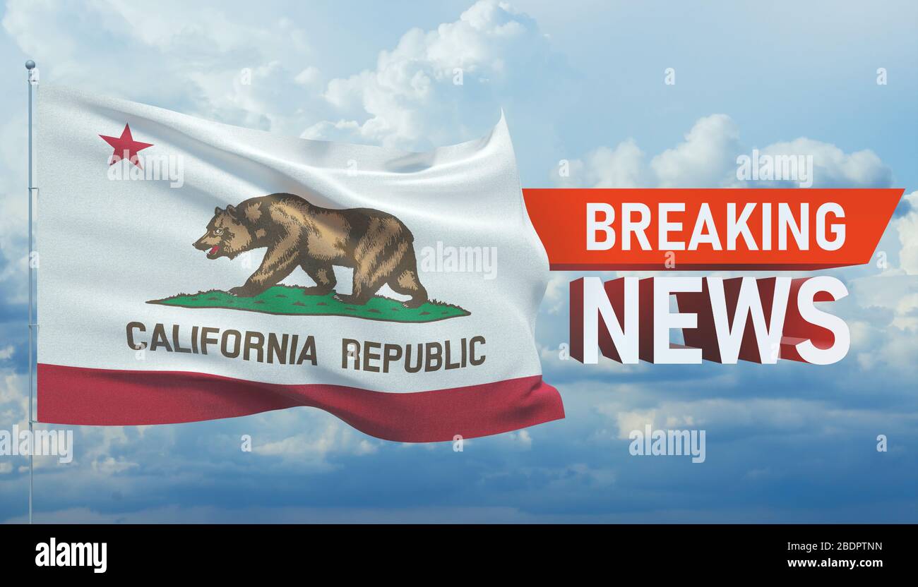 California breaking news hi-res stock photography and images - Alamy