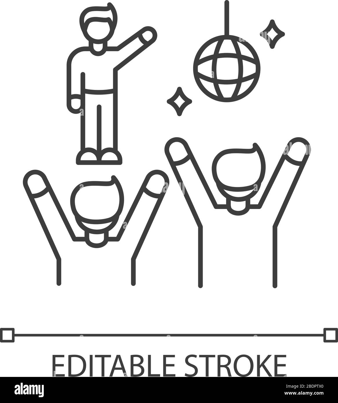 Weekend nightlife Stock Vector Images - Alamy