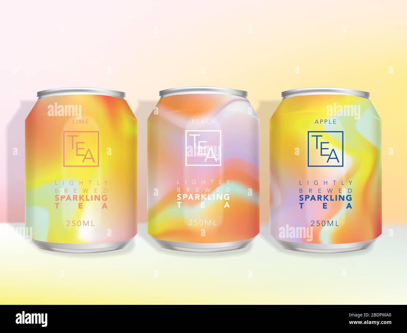 Vector Vibrant Flow Pattern Can Beverages Beer Alcohol Drinks Packaging ...