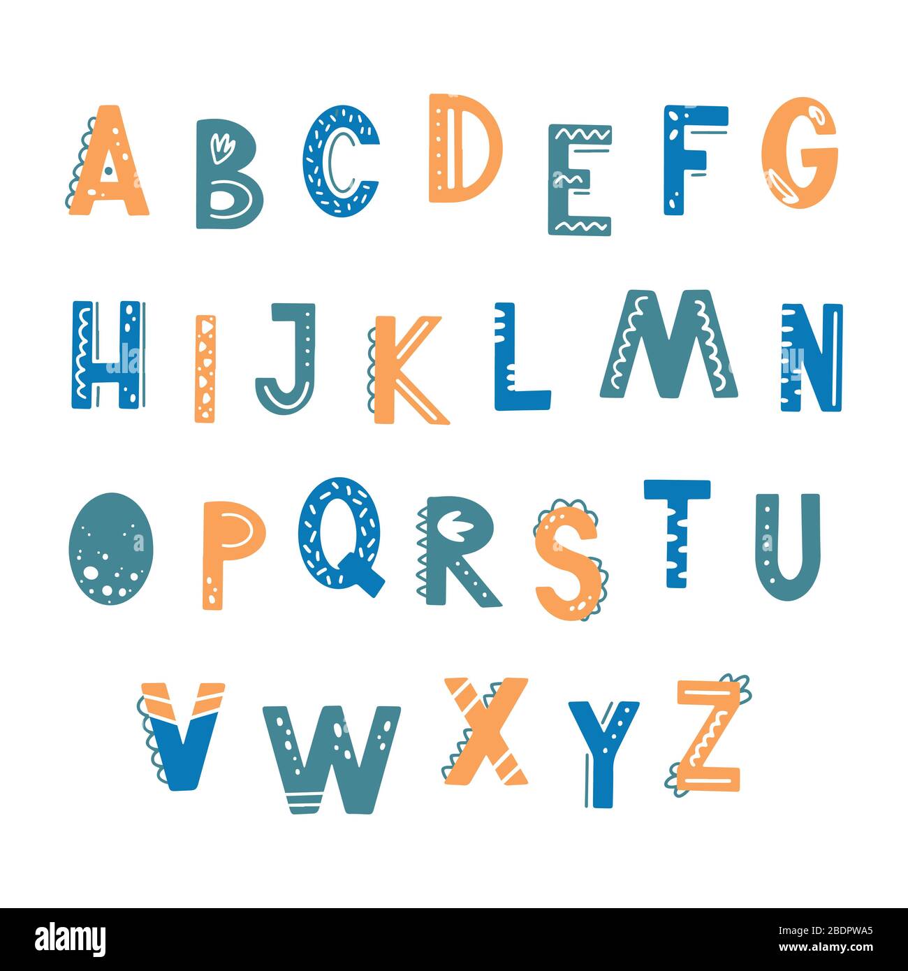 Alphabet Letters Designs For Kids