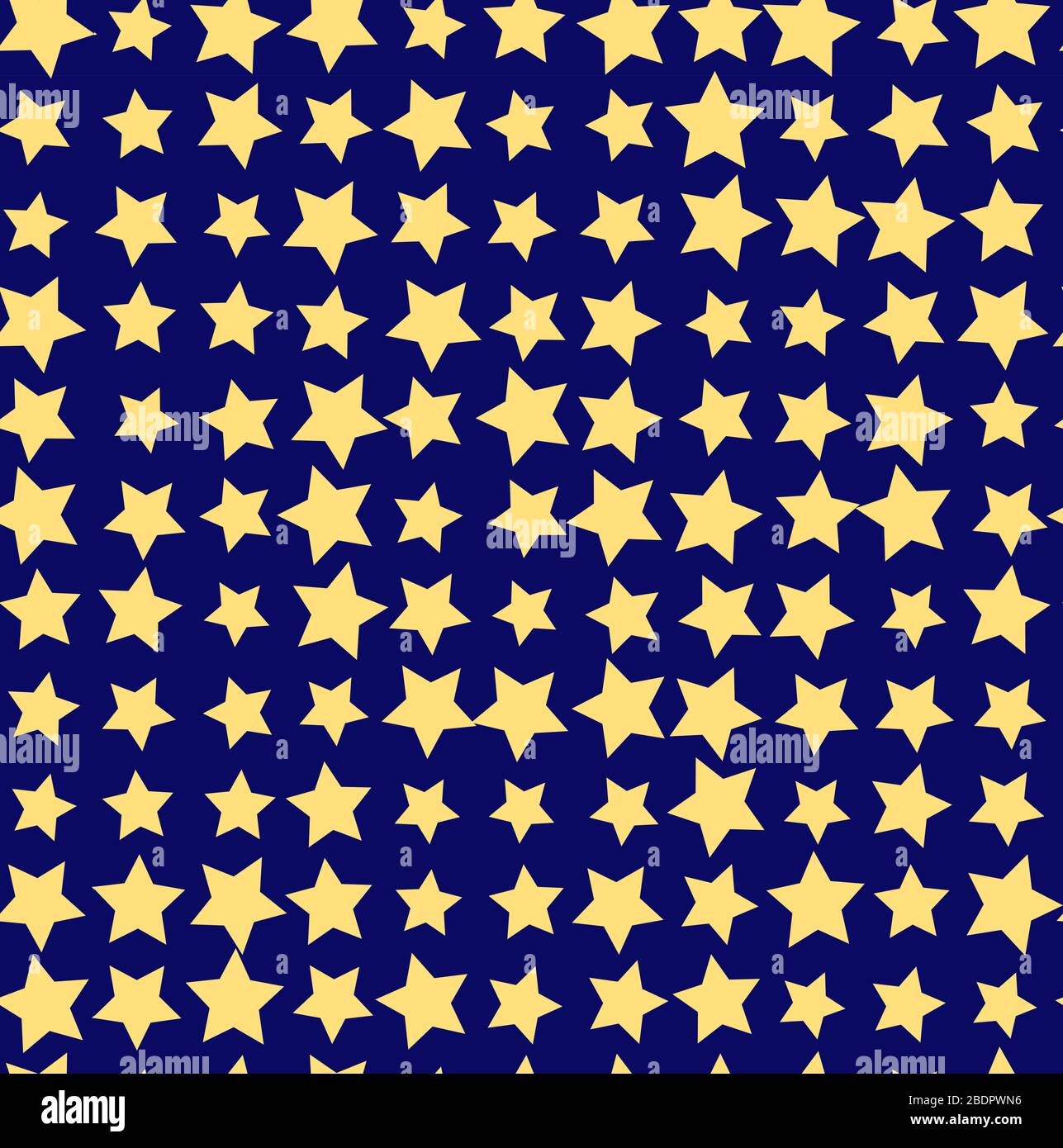 Nice cartoon star pattern with different stars icons on dark background ...