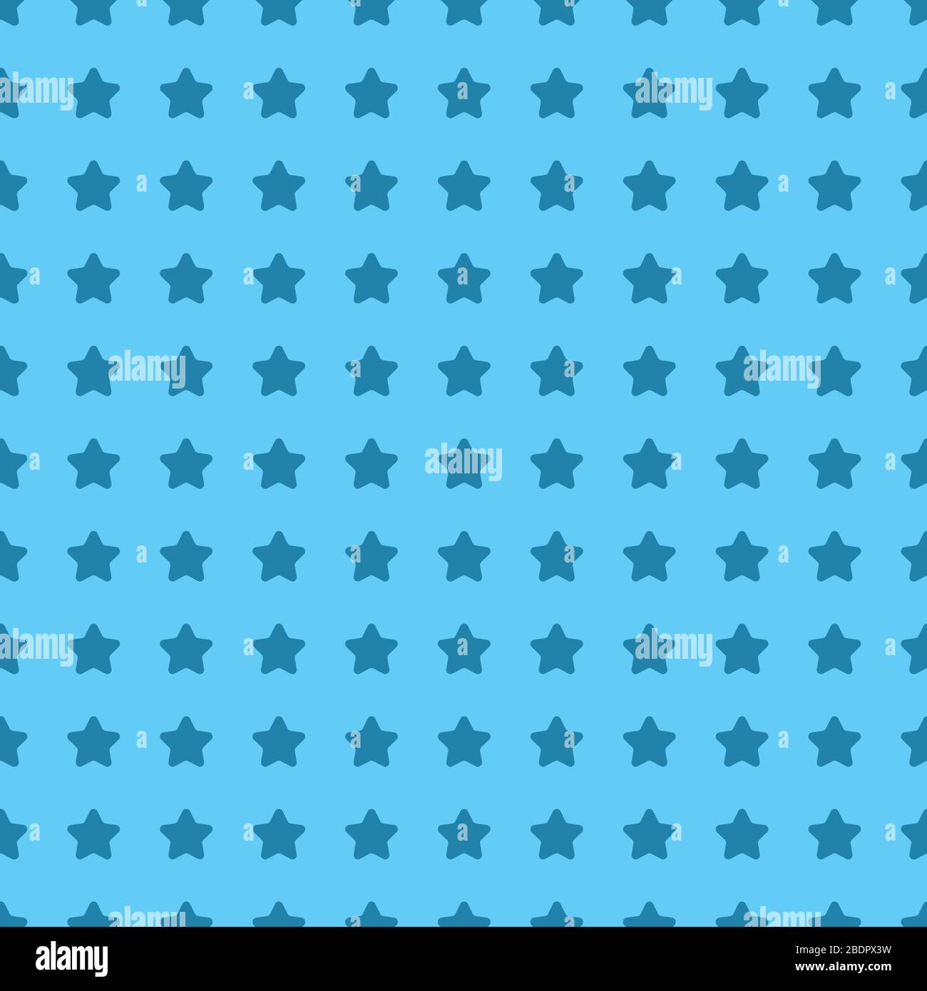 Nice cartoon star pattern with different stars icons on dark background ...