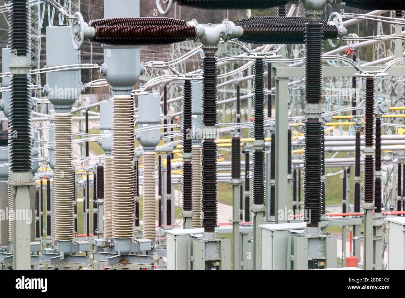 High voltage substation hi-res stock photography and images - Alamy