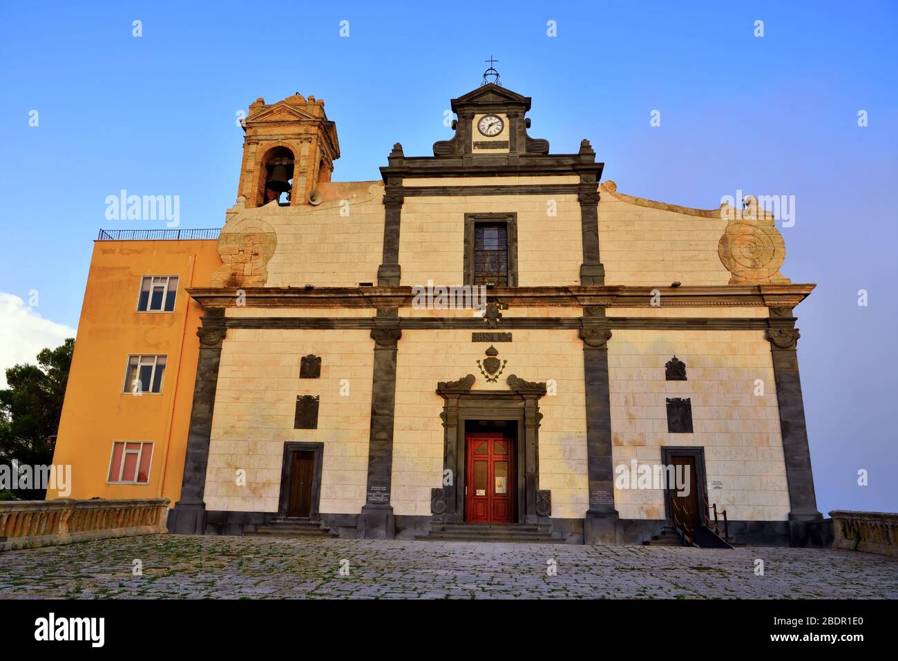 Basilica of San Calogero monte kronio Sciacca sicily italy Stock Photo ...