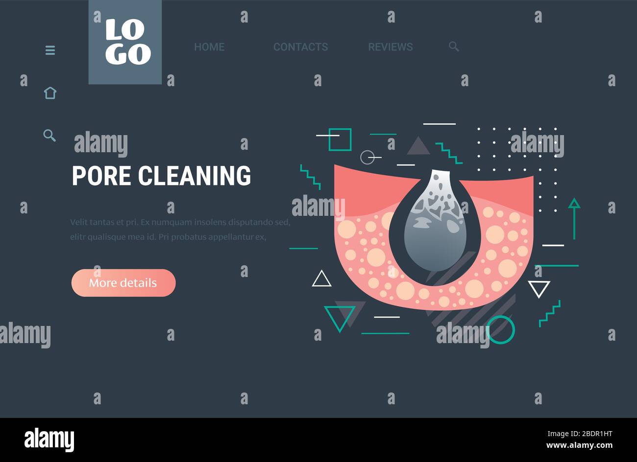 skin blackhead pimple acne pore cleaning cosmetology skincare beauty ...