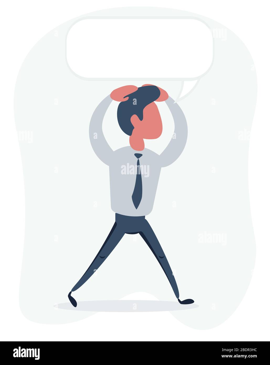 Sad upset young guy Stock Vector Images - Alamy