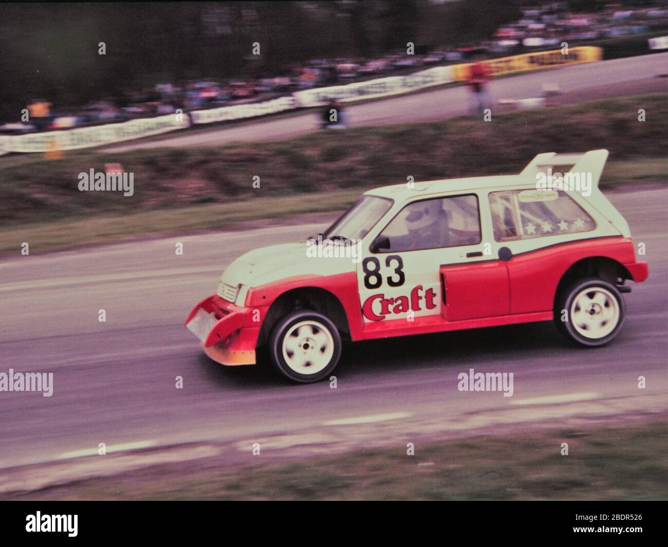 MG Metro 6R4, Group B Rally Car, at Lydden Hill Rallycross Circuit ...