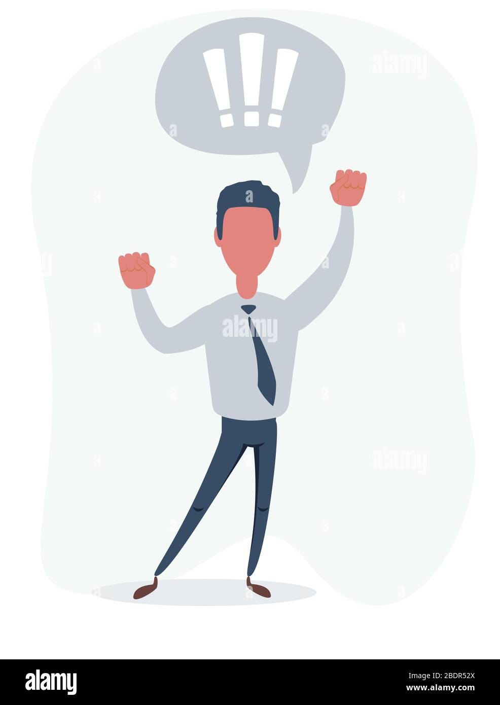 Successful young guy in Stock Vector Images - Alamy