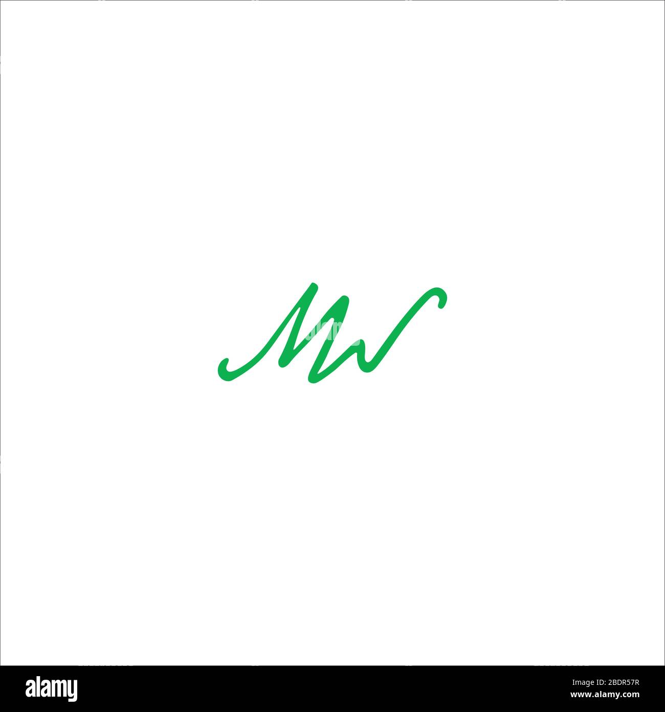 Initial letter mw logo or wm logo vector design template Stock Vector ...