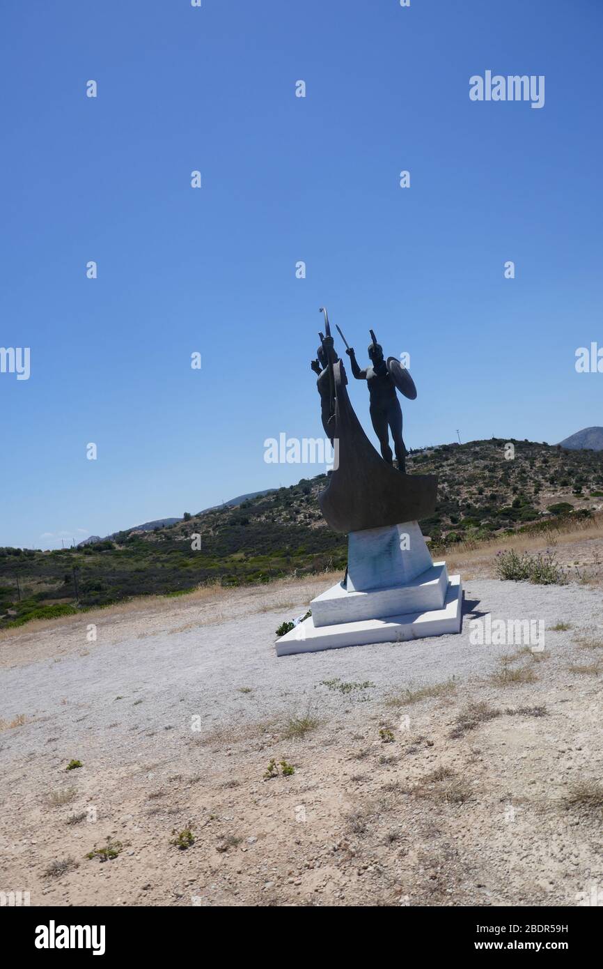 Salamis greece ajax hi-res stock photography and images - Alamy
