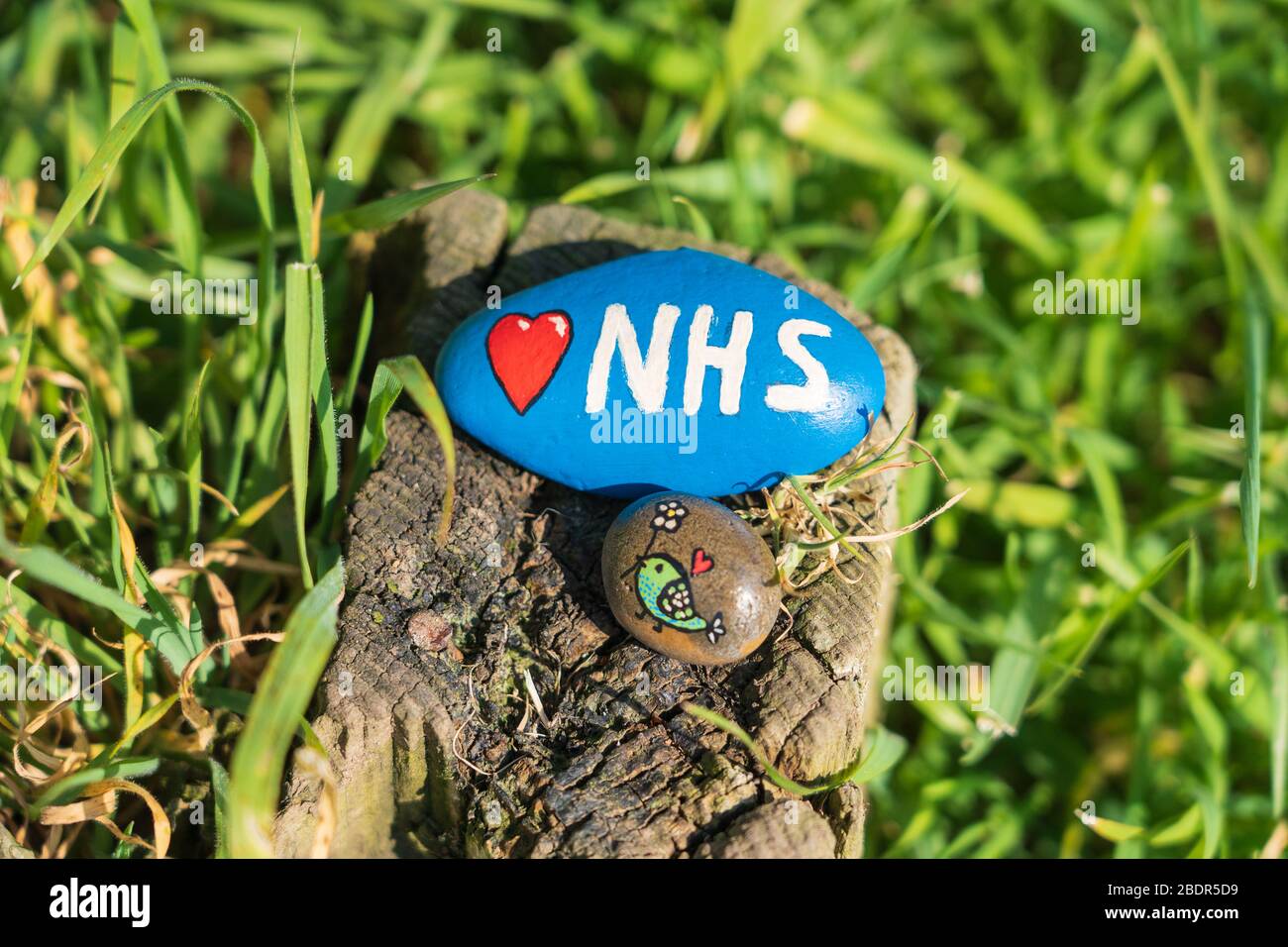 Nhs heart logo hi-res stock photography and images - Alamy