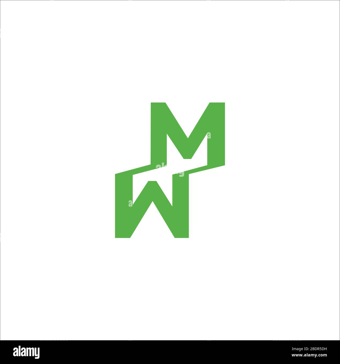 Initial letter mw logo or wm logo vector design template Stock Vector Image & Art - Alamy