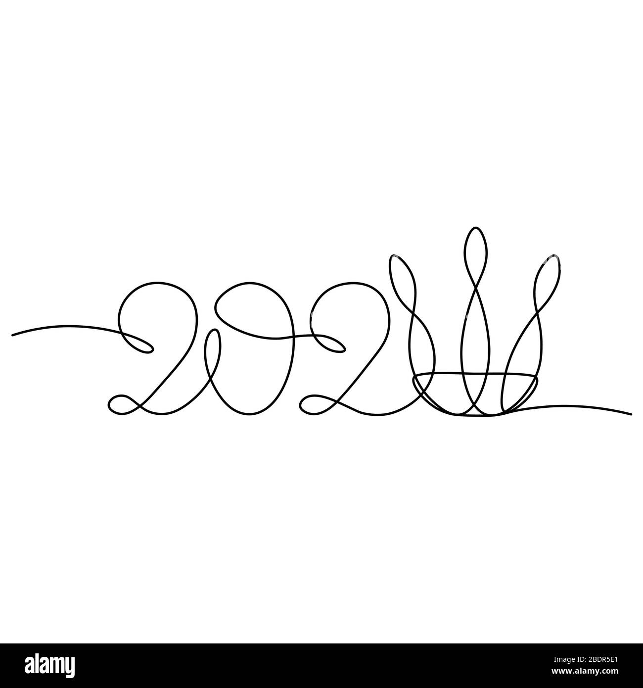 Continuous one line drawing of Covid-19 Coronavirus dangerous disease ...
