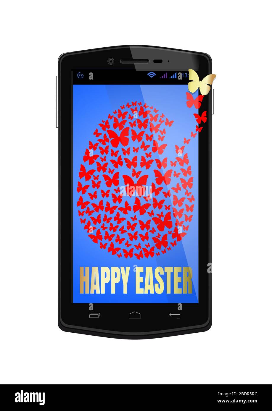 Moth illustration happy Cut Out Stock Images & Pictures - Alamy