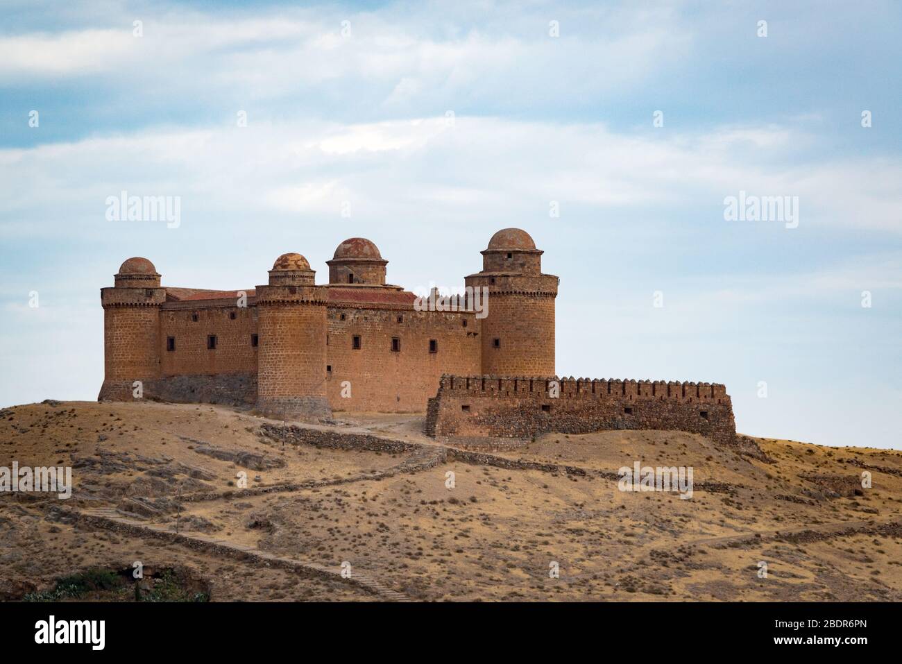 Castillo de La Calahorra, Calahorra castle in the town of La Calahorra ...