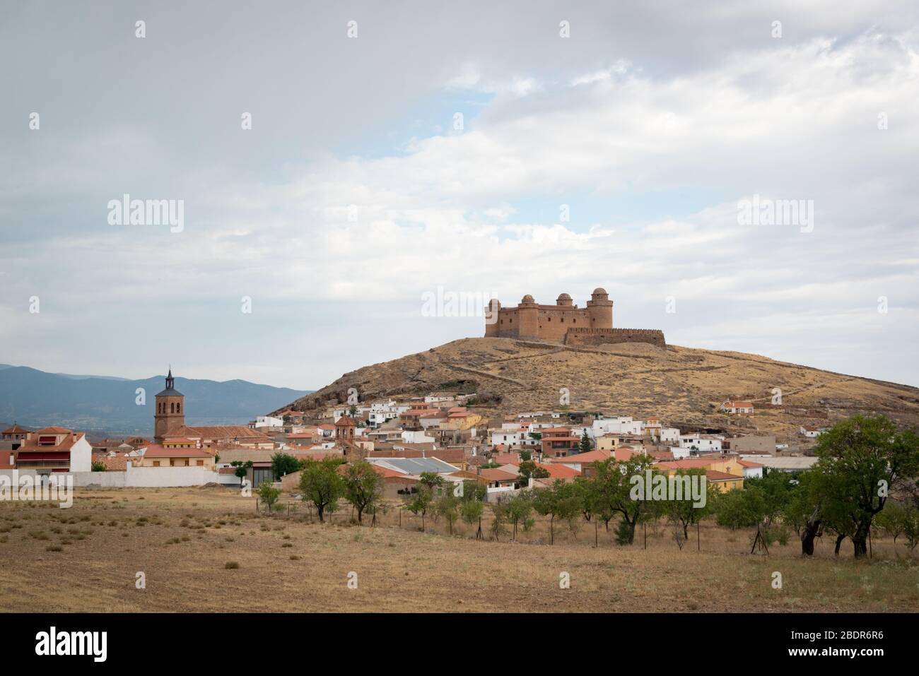 Castillo de La Calahorra, Calahorra castle in the town of La Calahorra ...