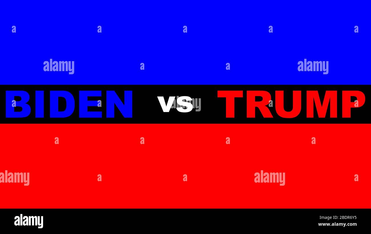 BIDEN vs TRUMP for The UNITED STATES Presidential Election of November ...