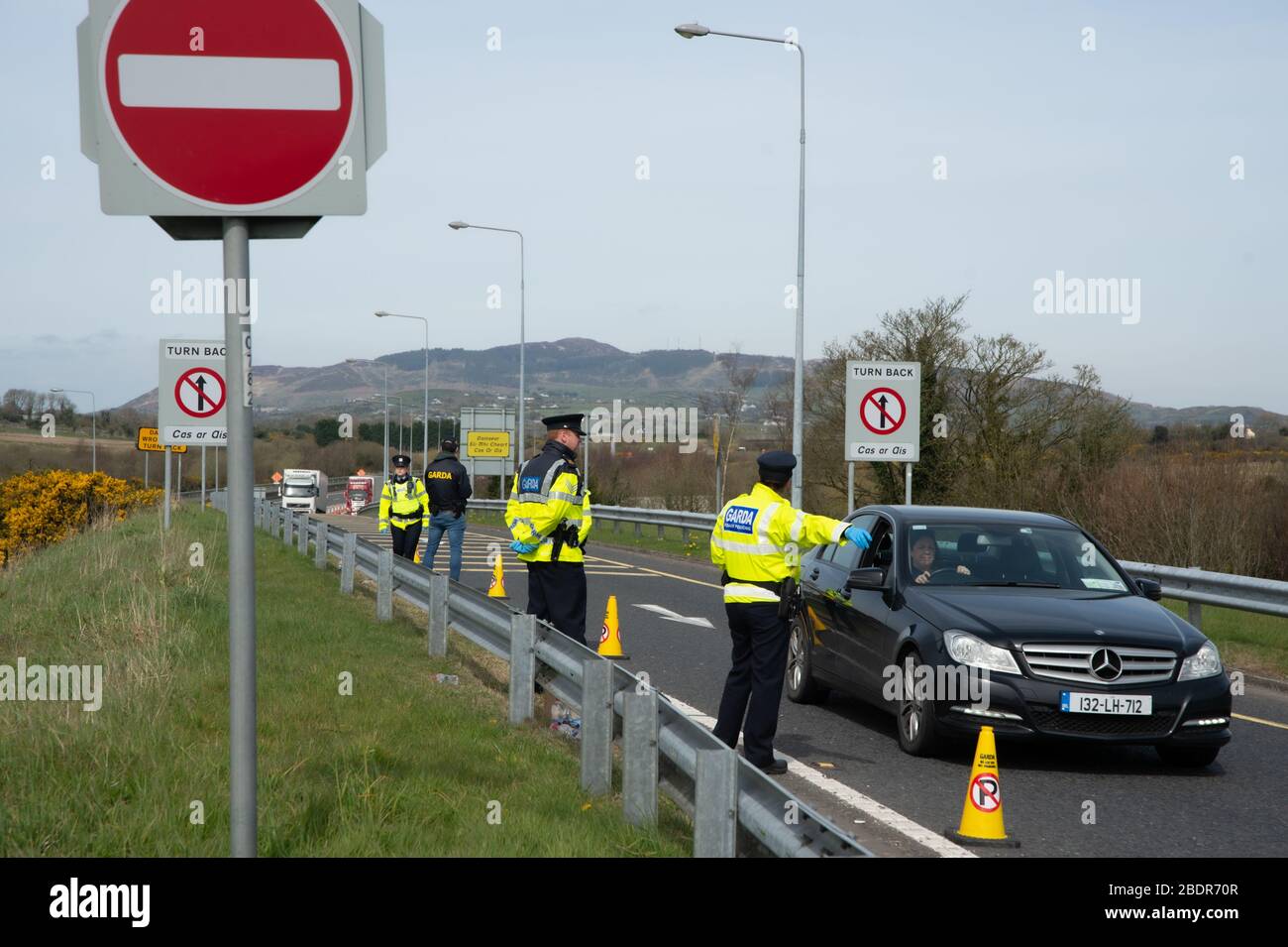 Armed checkpoint northern ireland hi-res stock photography and images ...