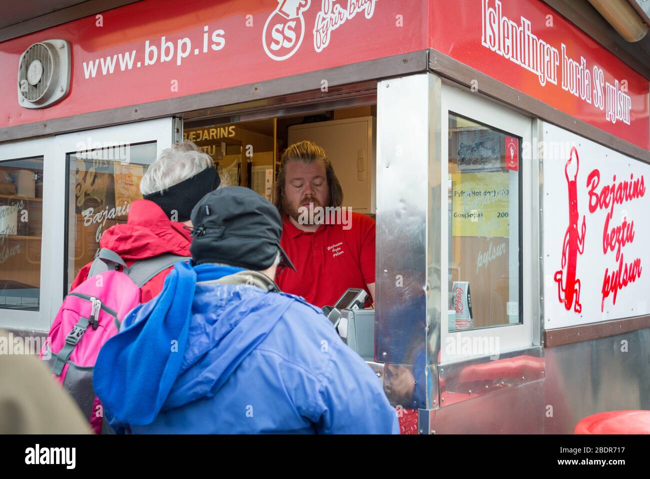 Bæjarins Beztu Pylsur, the iconic hotdog stall in Reykjavik, Iceland ...