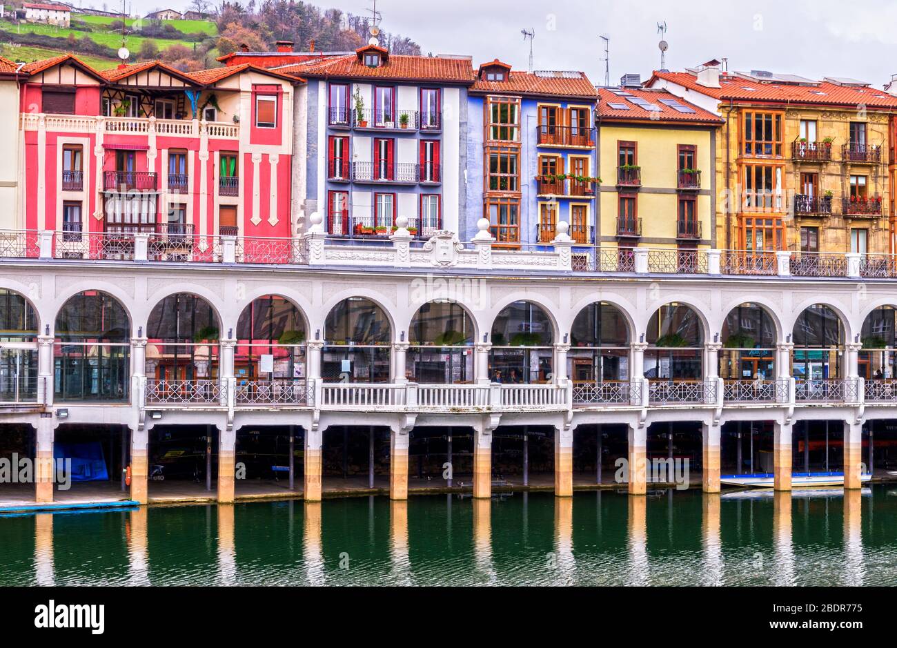 Mercado del Tinglado. Tolosa. Guipúzcoa. País Vasco. España Stock Photo ...