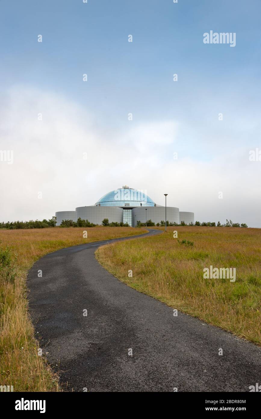Perlan – the Pearl – a museum and rotating glass dome on Öskjuhlíð Hill ...