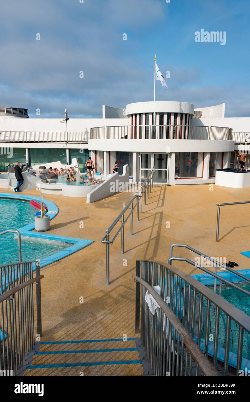 Laugardalur swimming pool hi-res stock photography and images - Alamy