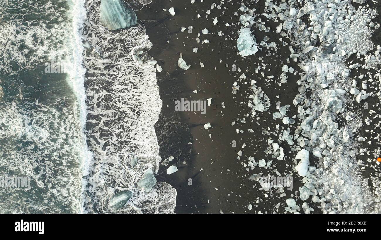 Climate change effects. Iceland Stock Photo - Alamy