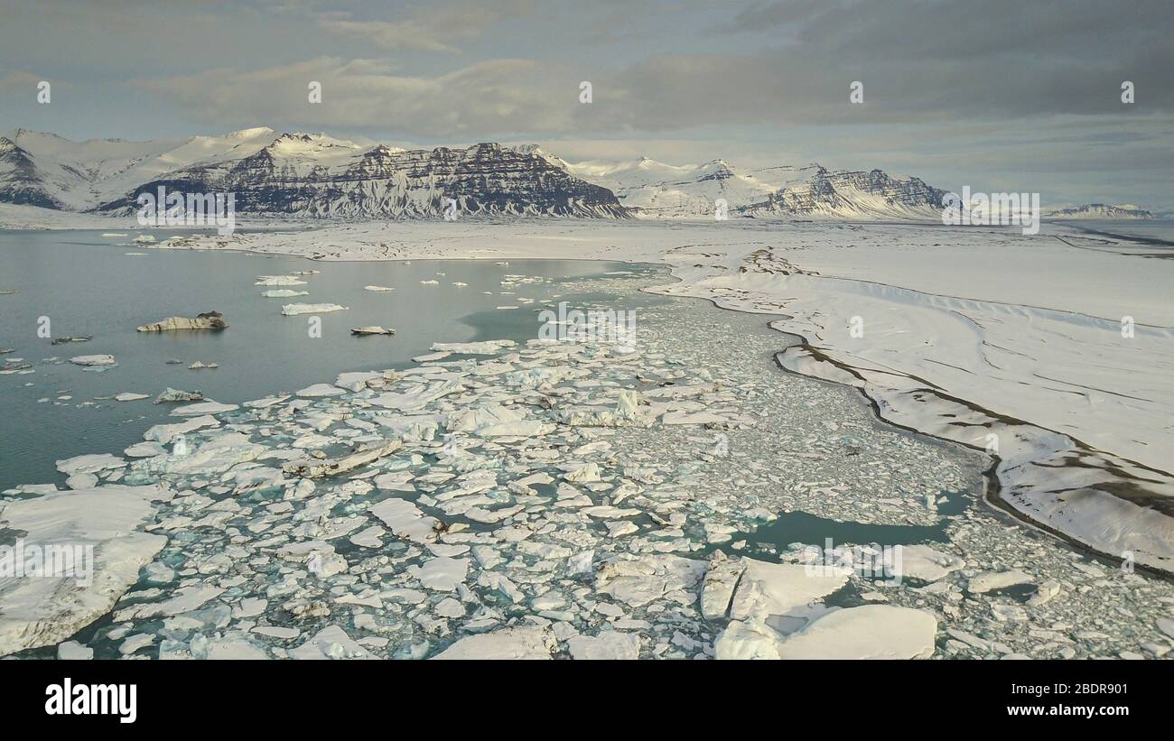 Climate change effects. Iceland Stock Photo - Alamy