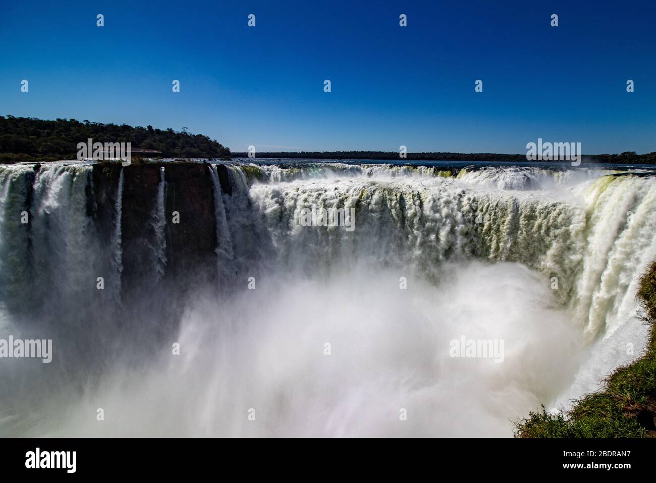 Devil's throat, Iguazu Falls, Brazil Stock Photo - Alamy
