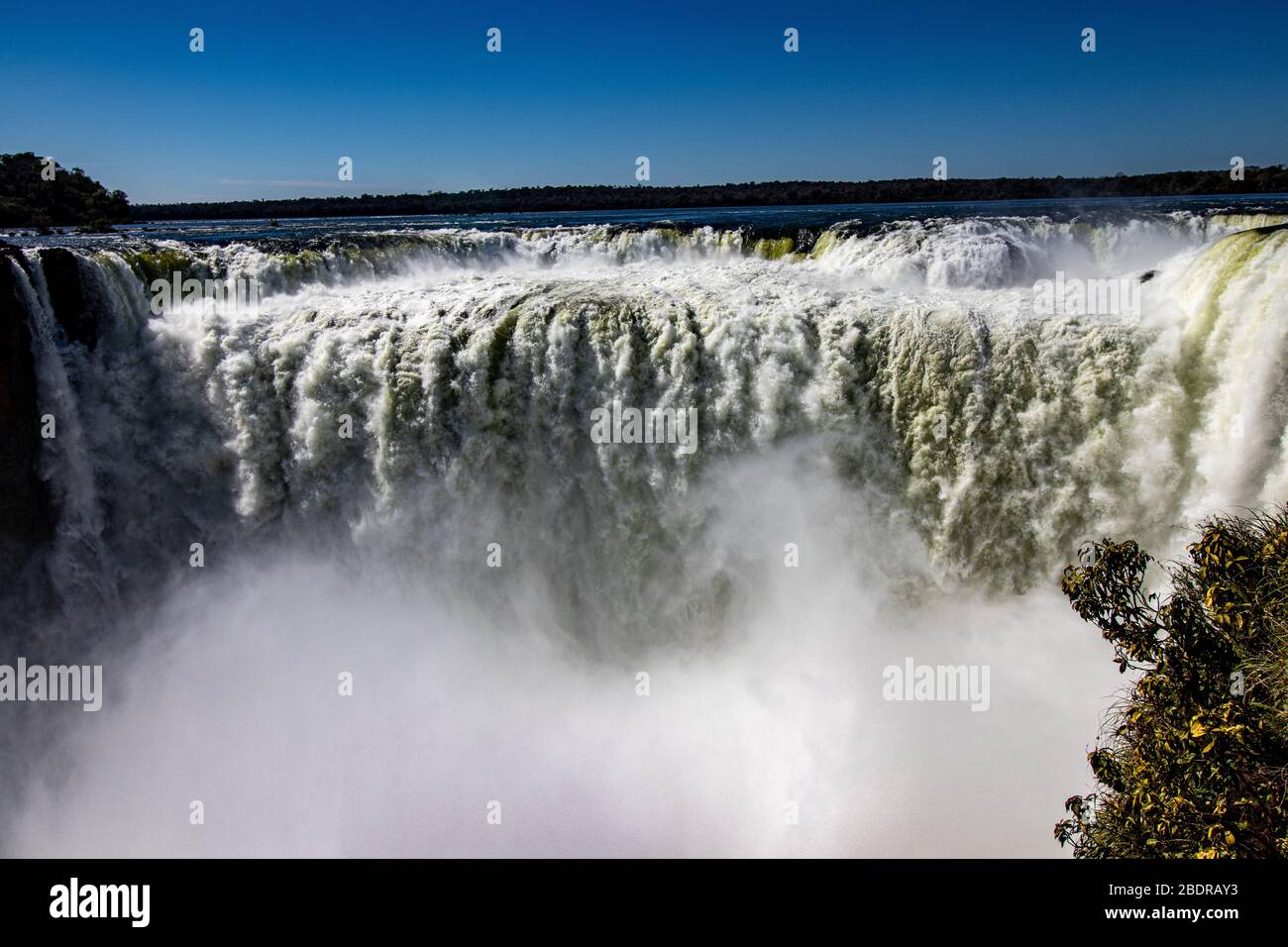 Devil's throat, Iguazu Falls, Brazil Stock Photo - Alamy