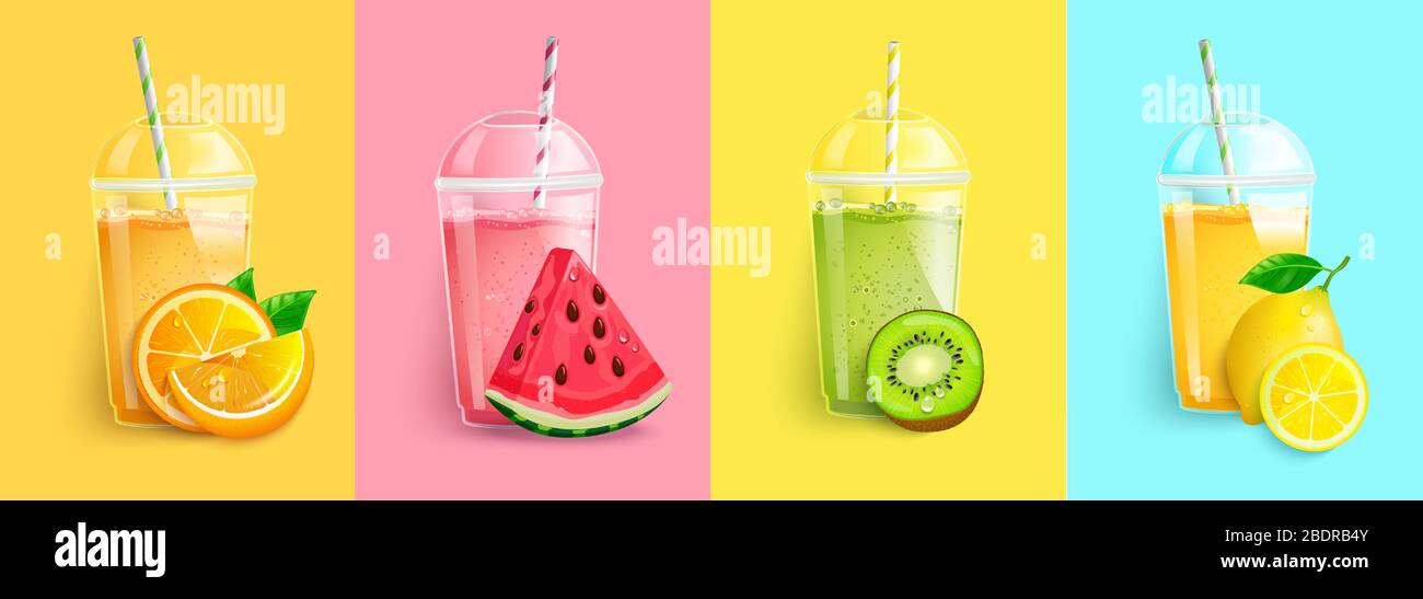 Watermelon cafe bar Stock Vector Images - Alamy