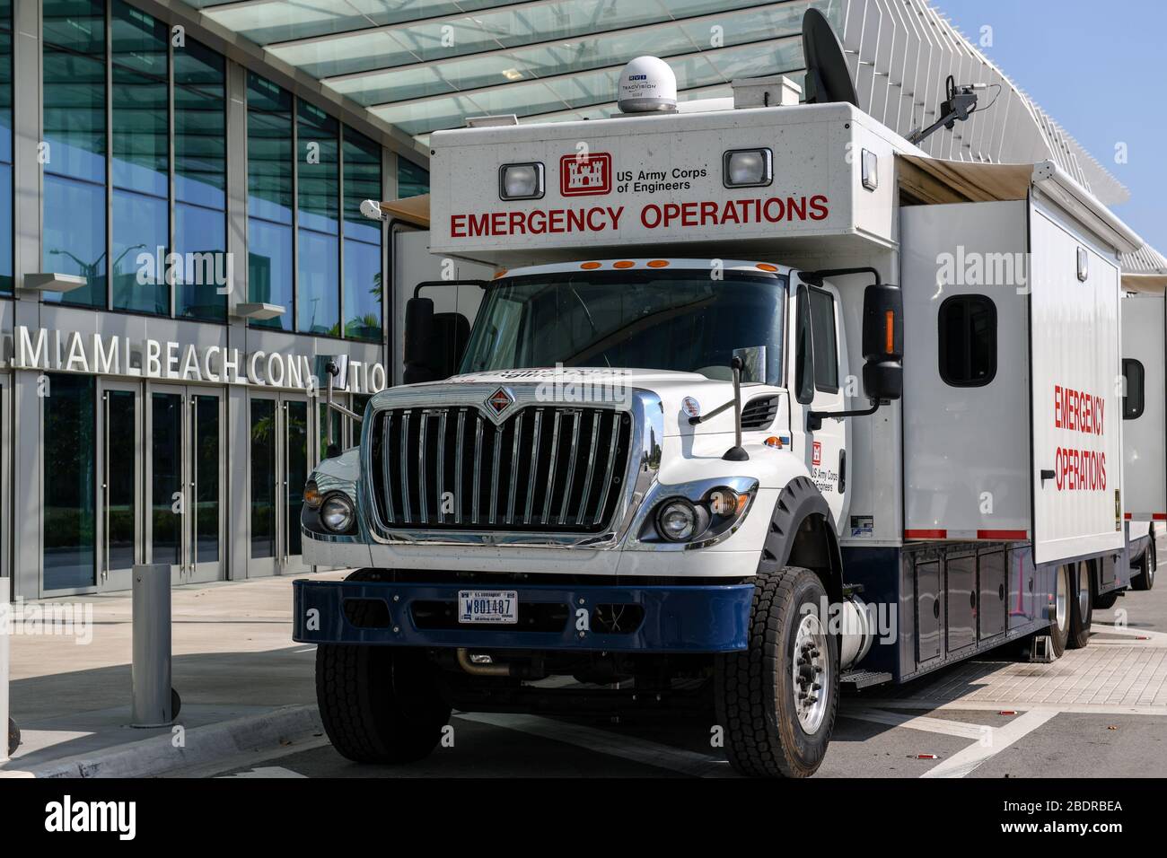 Army Corps Launches Alternate Care Facility Construction at Miami Beach ...
