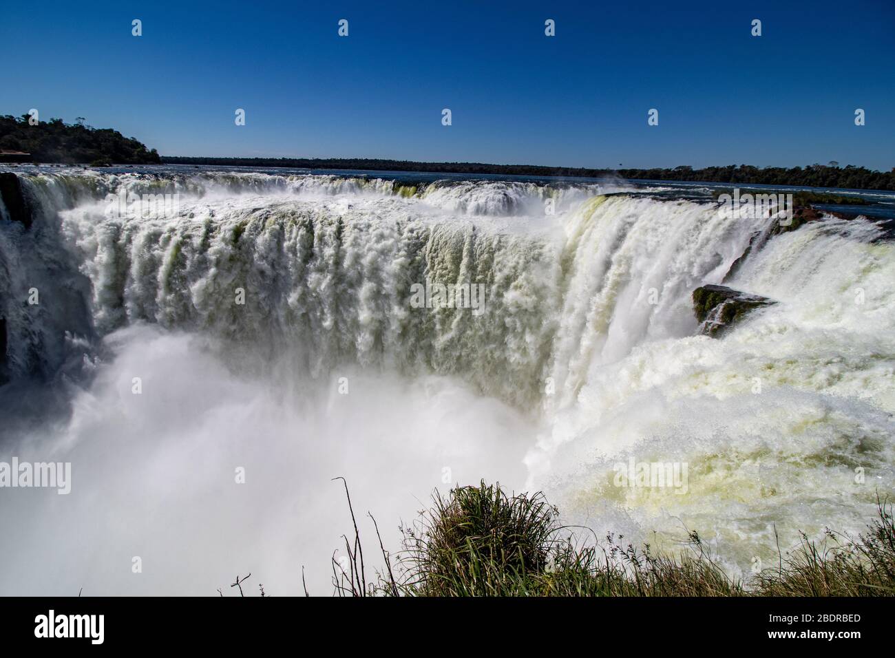 Devil's throat, Iguazu Falls, Brazil Stock Photo - Alamy