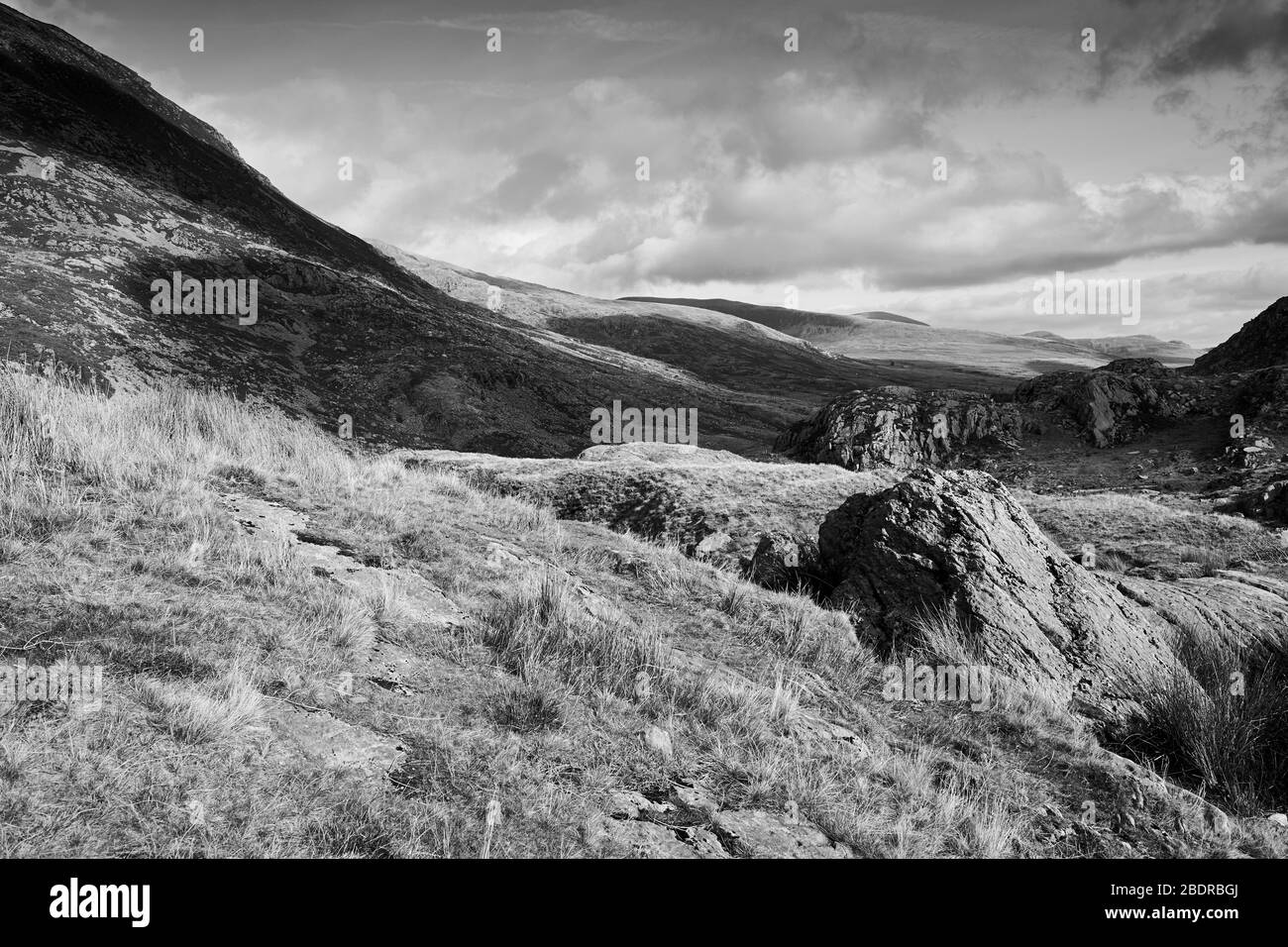Cirque landscape Black and White Stock Photos & Images - Alamy