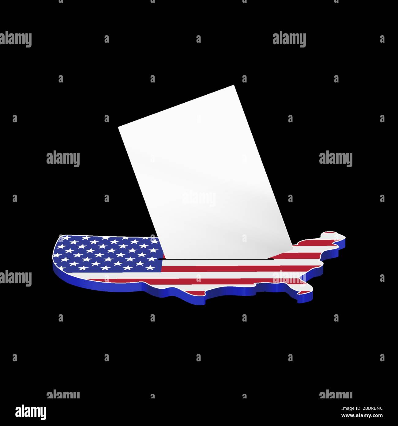 Map usa democrat republican Stock Vector Images - Alamy