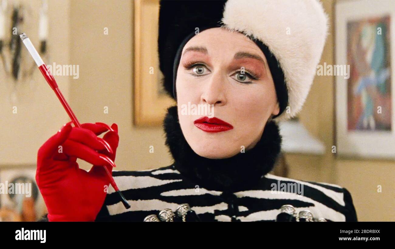 Glenn close cruella devil hi-res stock photography and images - Alamy