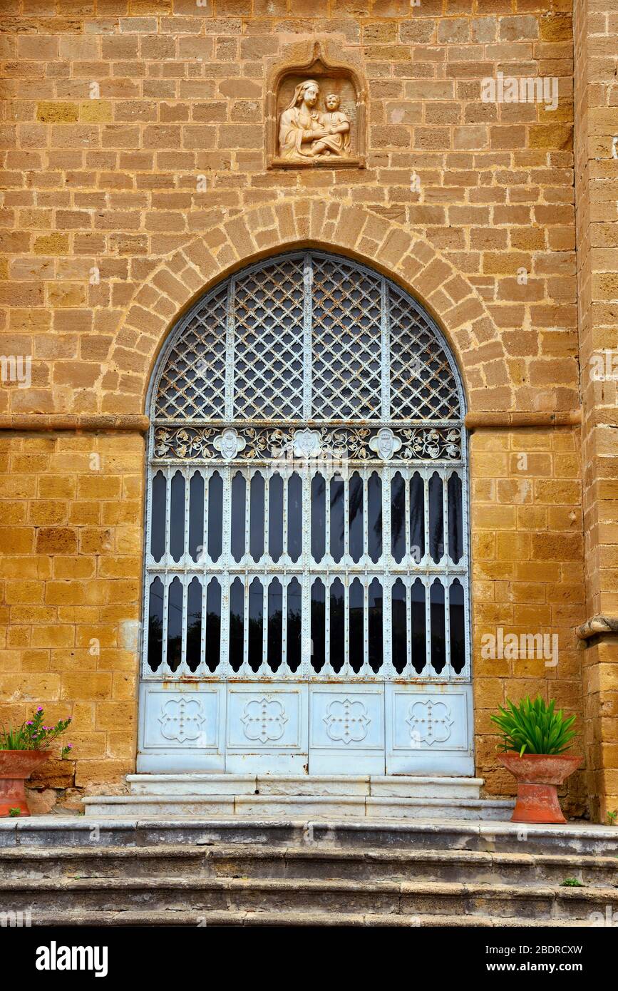 church Saint Mary of the giummare sciacca sicily italy Stock Photo - Alamy